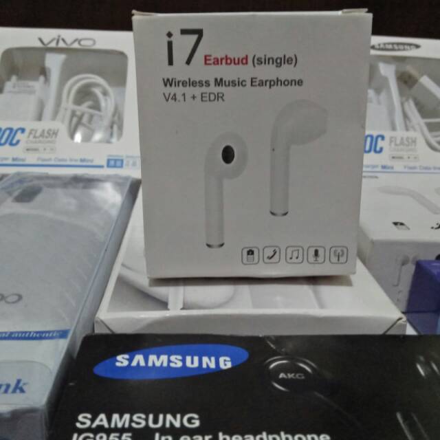 Jual Handsfree Bluetooth i7 (Single) | Shopee Indonesia