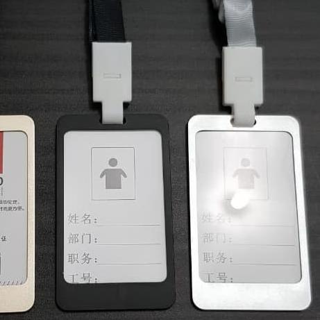 Jual READY COD ID card holder / hang tag / name tag / gantungan ID card ...