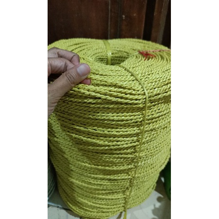 Jual per 1/2kg tali tambang rapia 3mm - 4mm rafia warna tali ulir tali ...