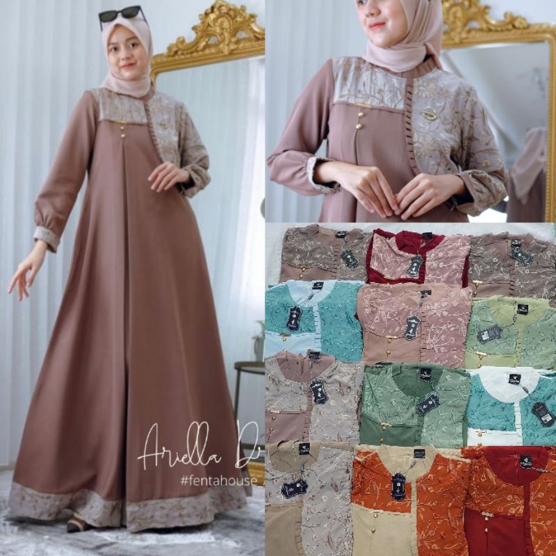 Jual ARIELLA DRESS ORIGINAL BY FENTA HOUSE (ONLY DRESS) | Shopee Indonesia