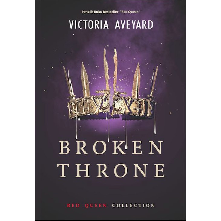 Jual [SALE NOVEL] Broken Throne - Victoria Aveyard - Noura Books ...
