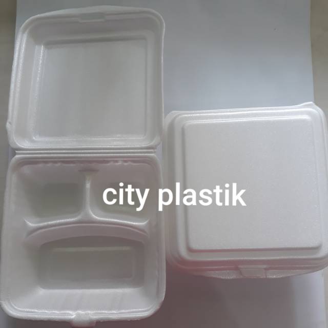 Jual STEROFOAM NASI SEKAT / STYROFOAM NASI SEKAT ISI 100 PCS | Shopee ...