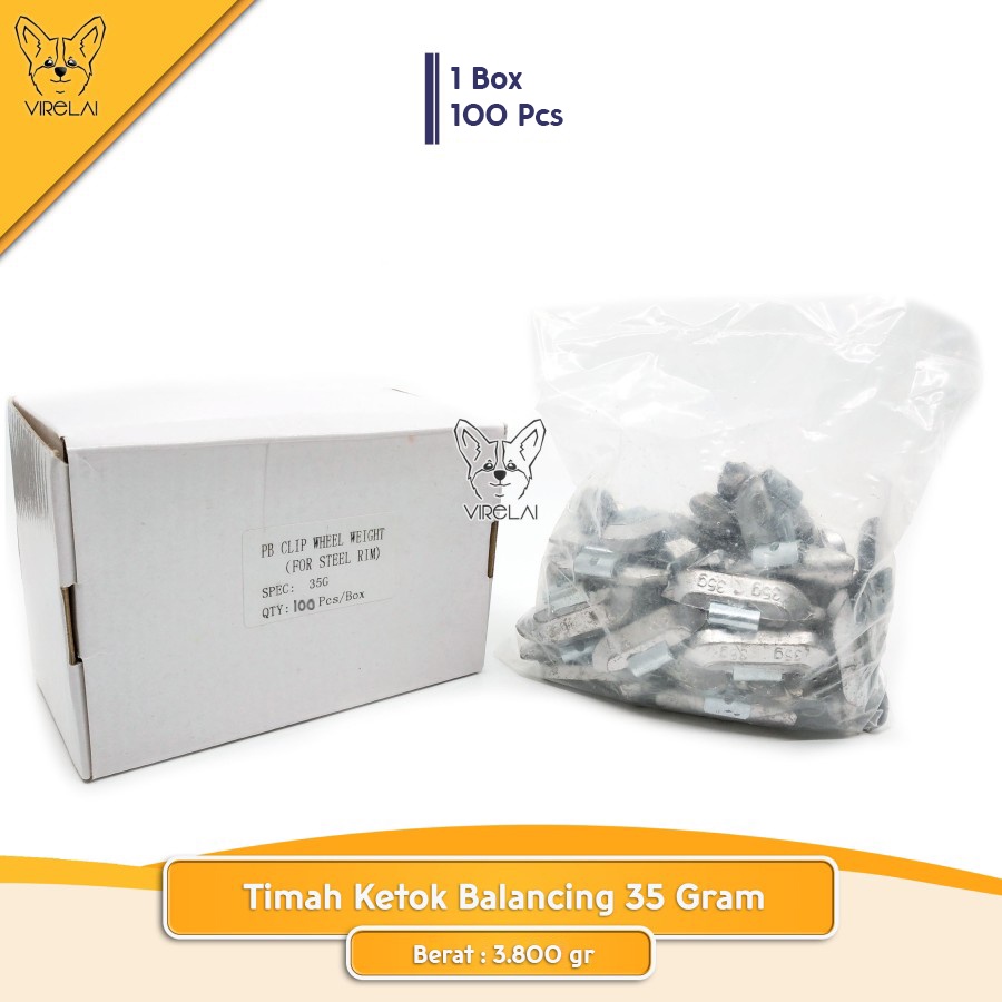 Jual Timah Ketok Balancing 35 Gram [100 PCS] | Shopee Indonesia