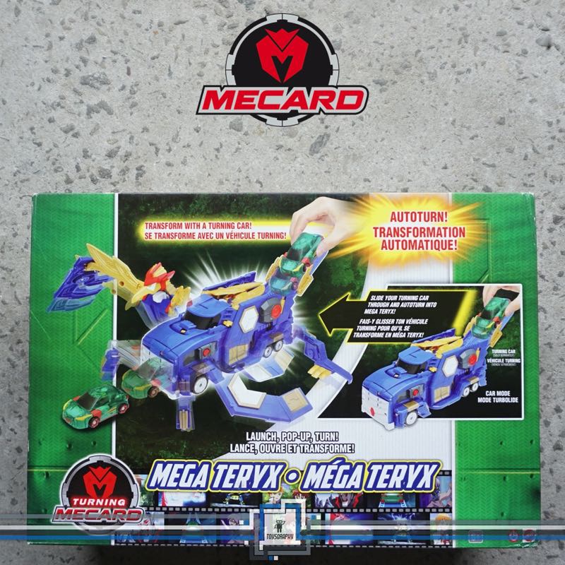 Jual Turning Mecard MEGA TERYX Mecanimals Vehicle | Shopee Indonesia