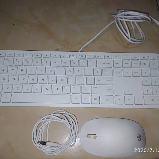 Jual Keyboard Mouse HP Original Bawaan PC HP AiO | Shopee Indonesia