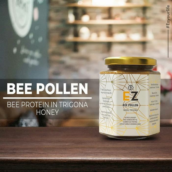 Jual Madu Hutan EZ Bee Pollen Trigona Honey | Shopee Indonesia