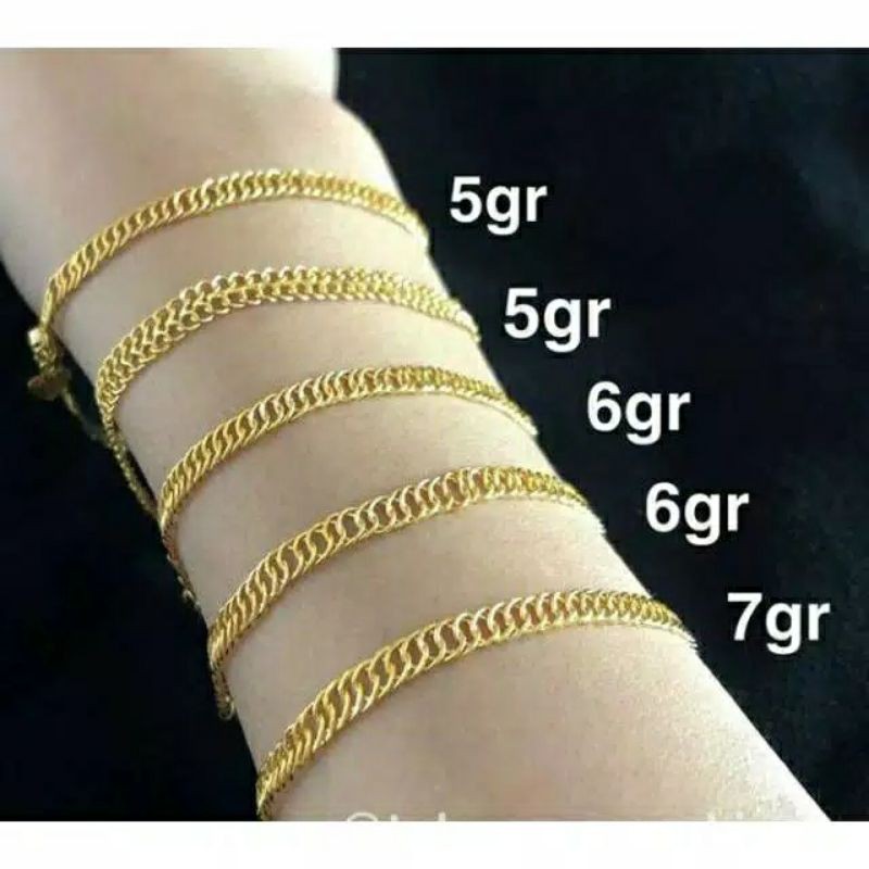 Jual GELANG RANTE POLOS EMAS LM/LONDON 24K KADAR 99,9% - LONDON EMAS ...