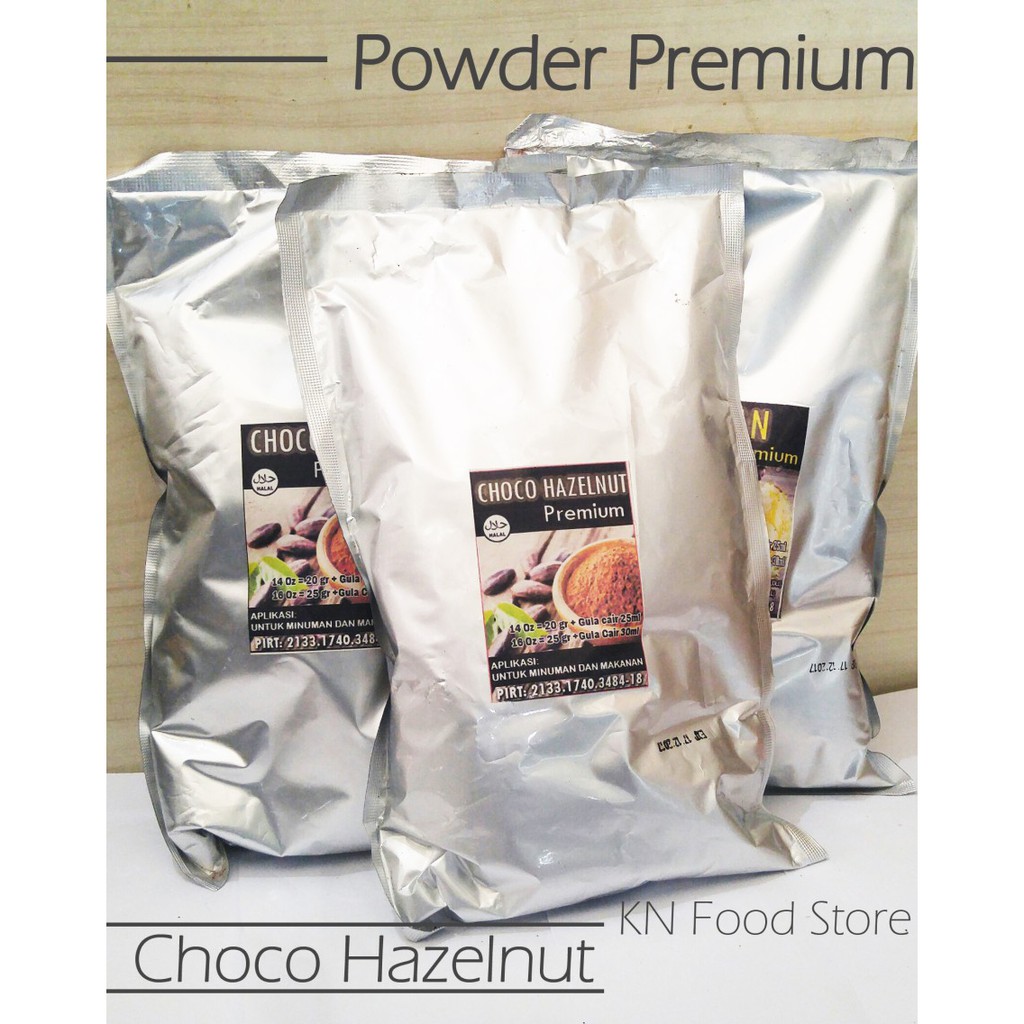 Jual Powder Chocol Hazelnut Premium - Premium Powder Choco Hazelnut - 1 kg | Shopee Indonesia