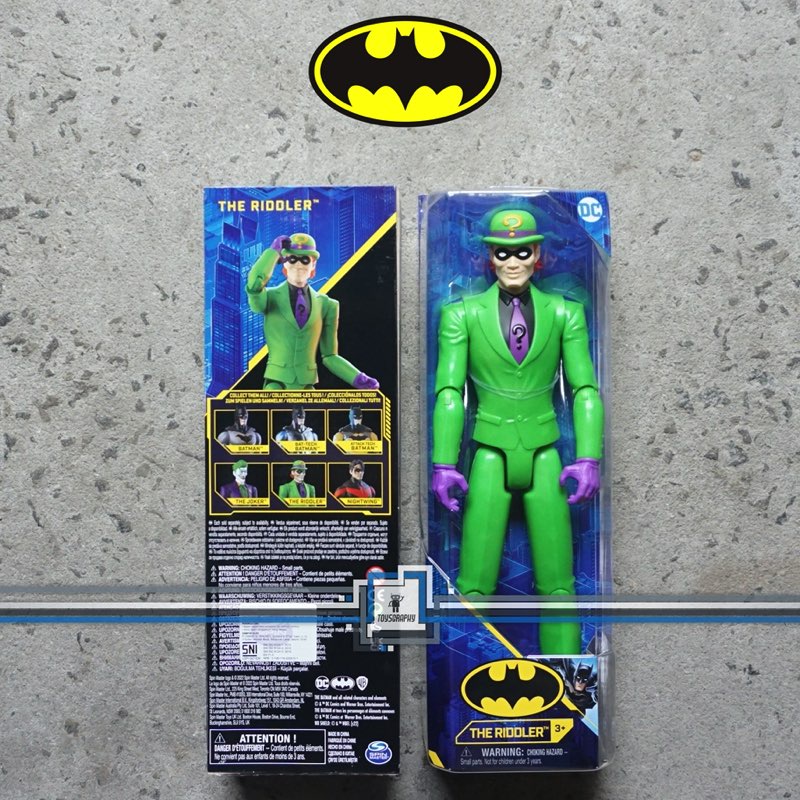 Jual Batman The Riddler Action Figure 12 Full Artikulasi DC Spin Master ...