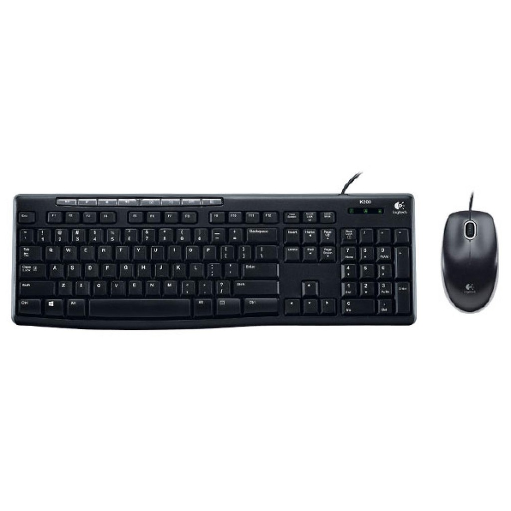 Jual Logitech Media Combo Keyboard and Mouse - MK200 [Gadget.Nation ...