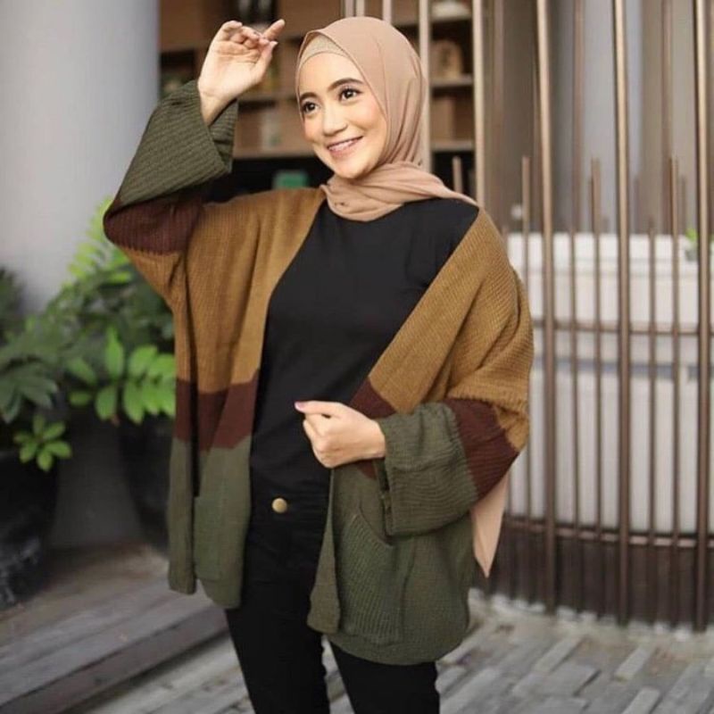 Jual OVERSIZE LAVELLA STRIPE RAJUT CAMERON TEBAL PREMIUM STORE09 MURAH | Shopee Indonesia