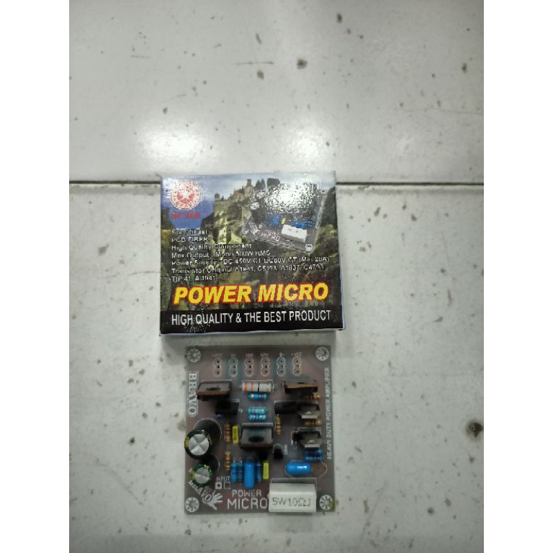 Jual KIT POWER MICRO MONO 500WATT | Shopee Indonesia