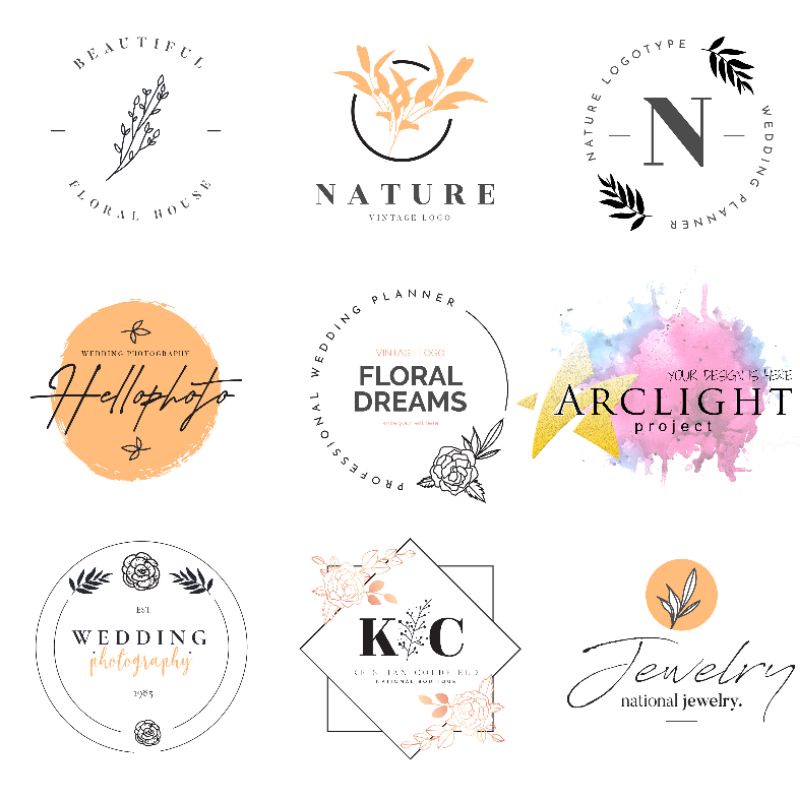 Jual Logo Kekinian I - Jasa Bikin Desain Logo Olshop Bisnis Kekinian ...