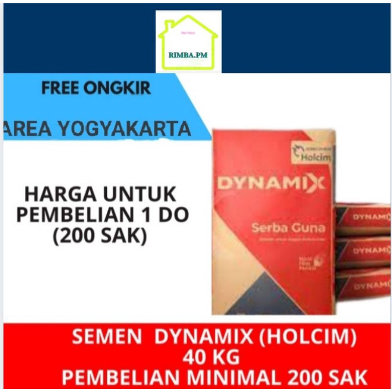 Jual Semen Dynamix 40 Kg - 1 DO/ 200 Sak | Shopee Indonesia