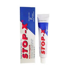 Jual Stop-X Krim Analgesik 15Gr / Krim Pegal /Krim Nyeri Otot | Shopee ...