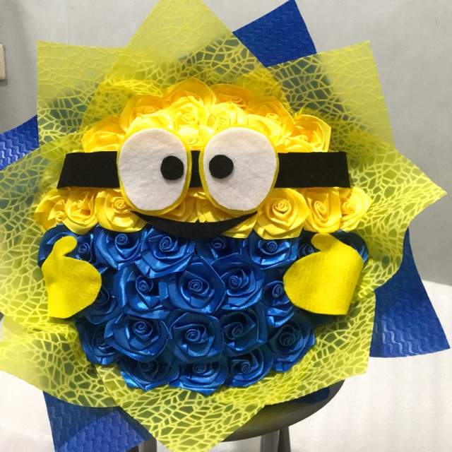 Jual Buket bunga karakter Minion - Bob / Despicable Me / Bababa Nanana ...