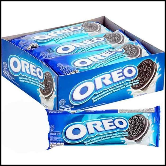 Jual Oreo Box Vanilla Vanila Original Isi 12 Pack Pcs Sachet 12Pack ...