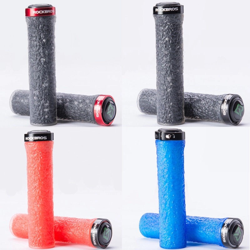 Jual Hand grip handlebar handgrip sepeda silica gel nn store seli sepea ...