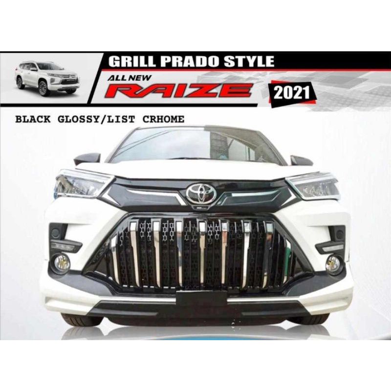 Jual grill depan grill apollo raize toyota raize | Shopee Indonesia