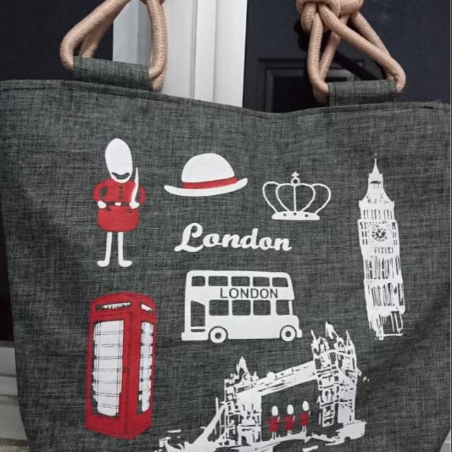 Jual Tas tali rajut bisa di pakai buat jalan2, ke kantor dll bahan kain ...