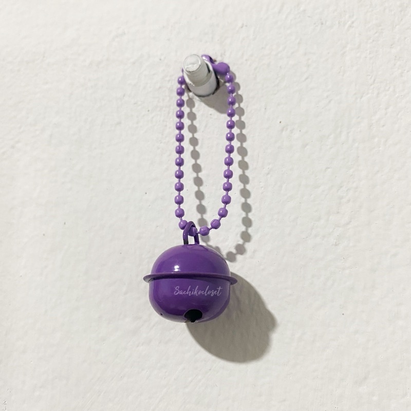 Jual gantungan kunci rantai lonceng besar lucu keyring keychain ...