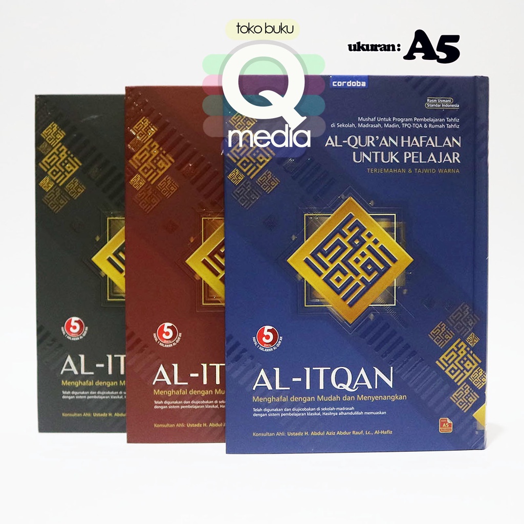 Jual Cetak Nama Al Itqan A5 Al Quran Hafalan Untuk Pelajar Al ITQAN ...