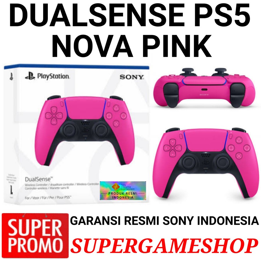 Jual Stik PS5 Dualsense Nova Pink PS5 Wireless Controller Original ...