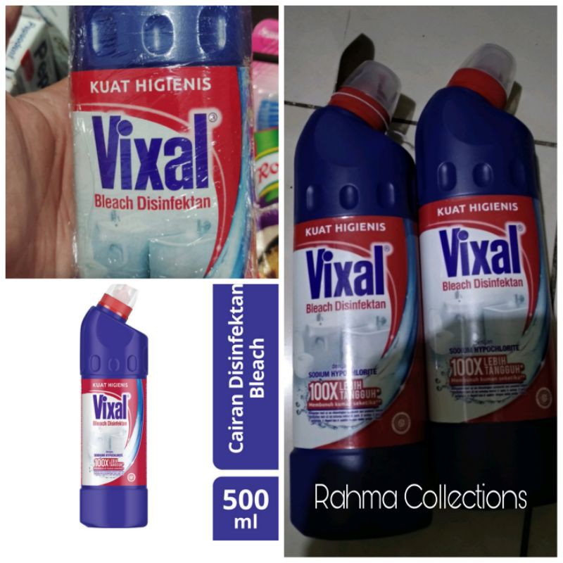 Jual VIXAL Kuat Higienis Toilet Disinfektan Bleach Bottle 500ml ...