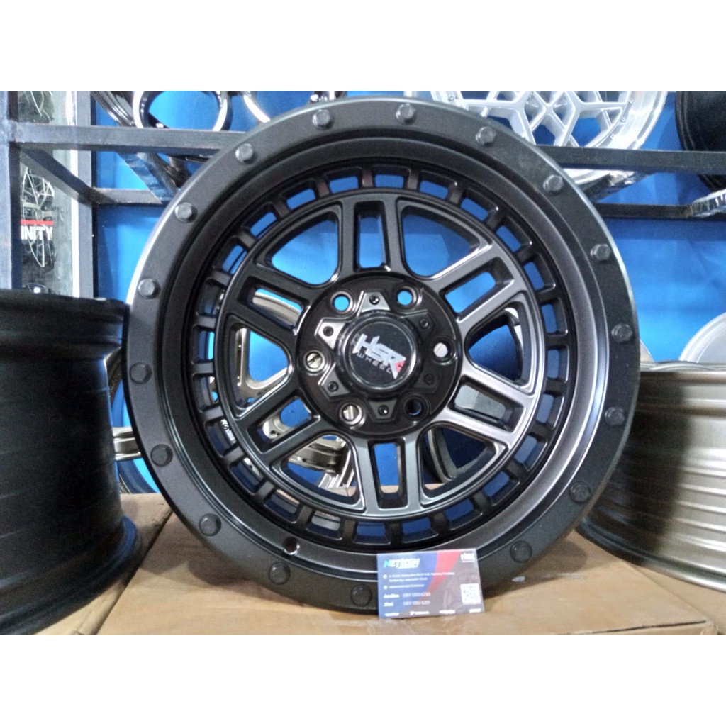 Jual promo velg mobil hsr roing 17 sangat cocok pajero fortuner prado ...