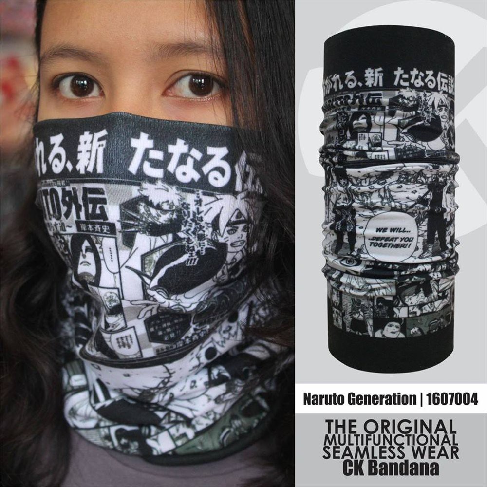 Jual CHAD Buff CK Bandana Naruto Generation Bagus | Shopee Indonesia