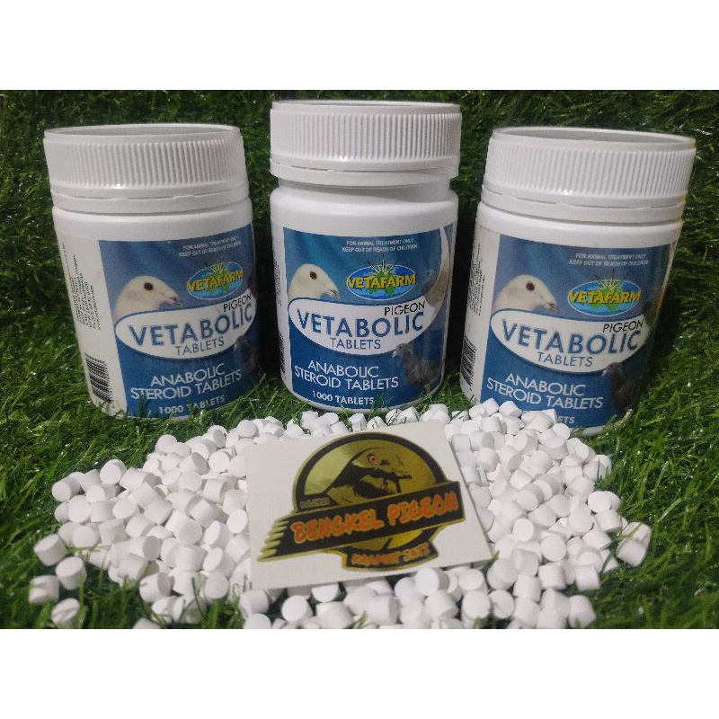 Jual MINIMAL ORDER 10 BUTIR Vetafarm obat doping vetabolic putih ...
