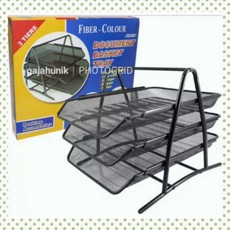Jual Document Tray / Rak dokument serba guna 3 susun | Shopee Indonesia