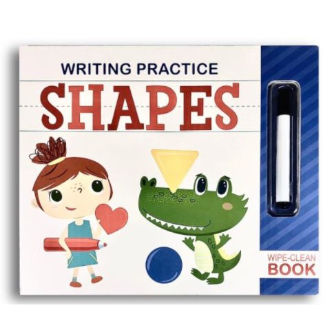 Jual Writing Practice : Shapes (Wipe-Clean Board Book) | Shopee Indonesia