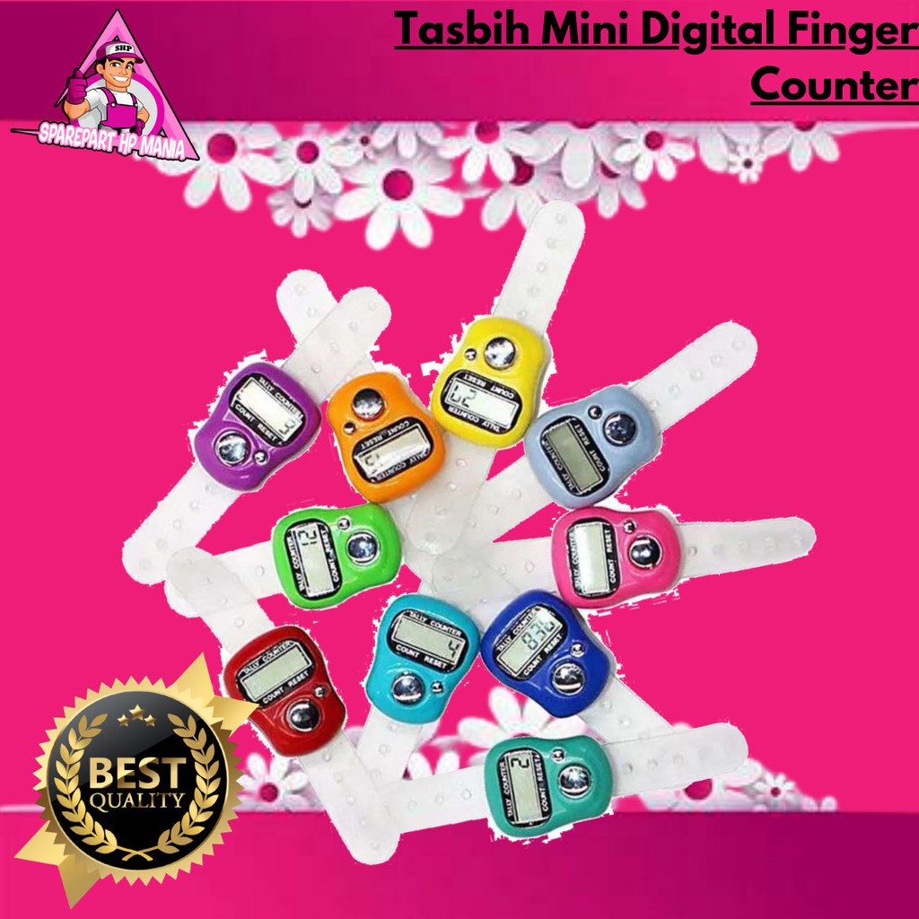 Jual TASBIH DIGITAL MINI / TASBIH JARI / FINGER COUNTER / TASBIH CICIN ...