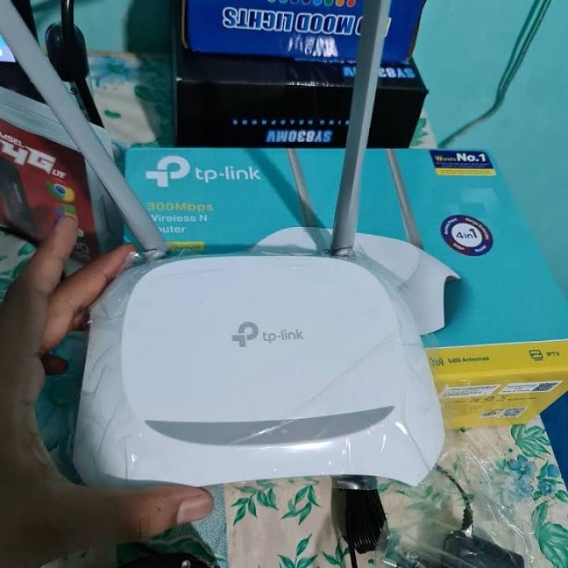 Jual router tp link wr840n atau en020 tplink seken second normal set ...