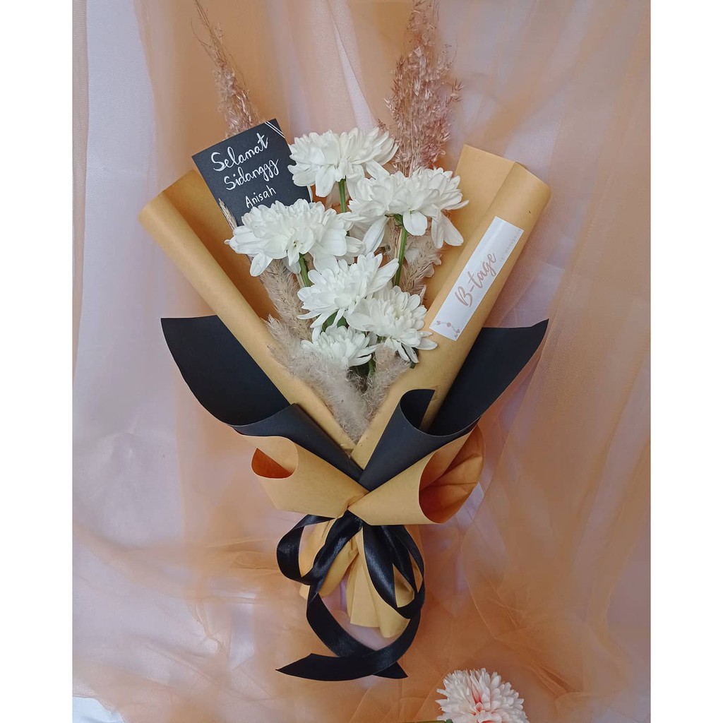 Jual Daisy Fresh Flowers ukuran L | Bouquet Bucket Buket Bunga Segar ...