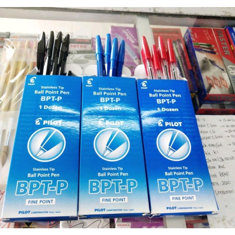 Jual Pulpen Pilot BPT-P Fine point 0.7mm ( 1pak/12pcs ) | Shopee Indonesia