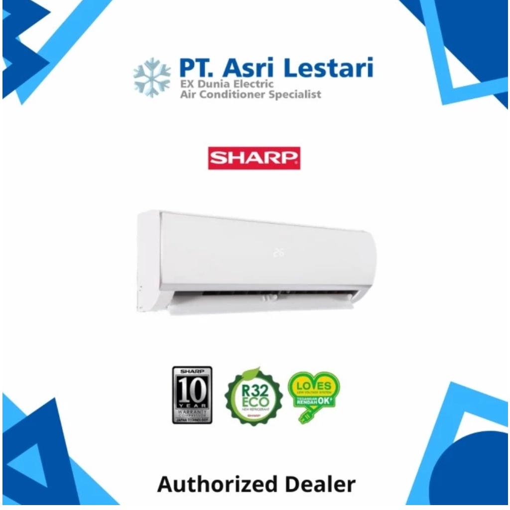 Jual AC SHARP 1 PK AH-A 5 ZCYN | Shopee Indonesia