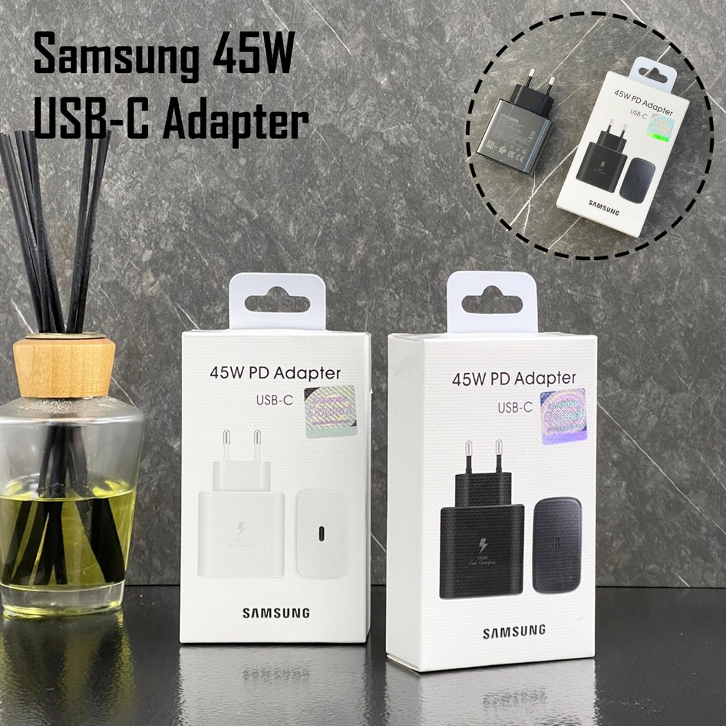 Jual FAST Adaptor Charger Samsung 45W Original Super Fast Charging Type ...