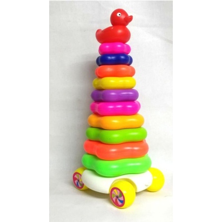 Jual O Ring Donat Bayi + roda beroda mainan anak bayi balikpapan ...