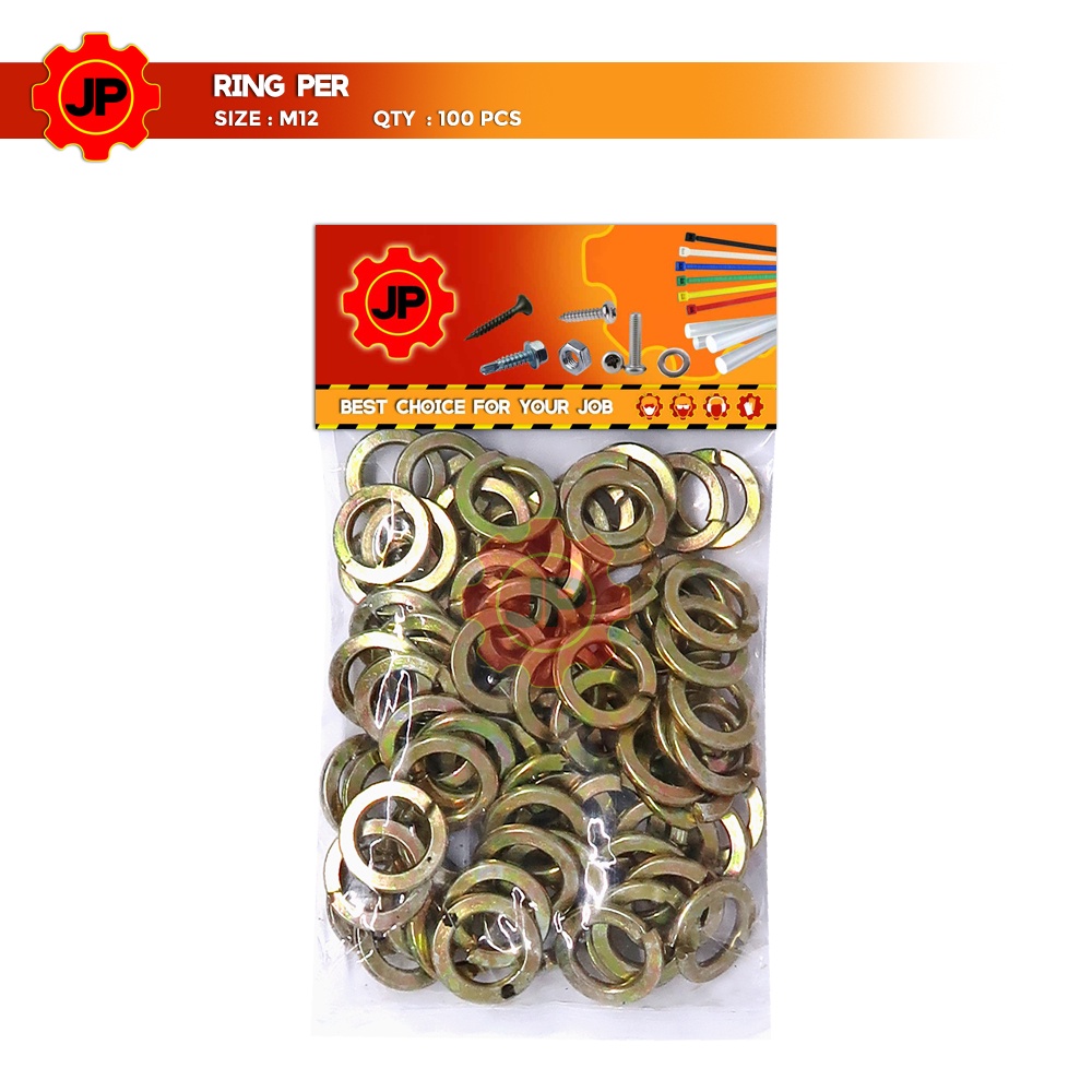 Jual RING PER M 12 - RING PER BAUT M12 ISI 100 PCS | Shopee Indonesia