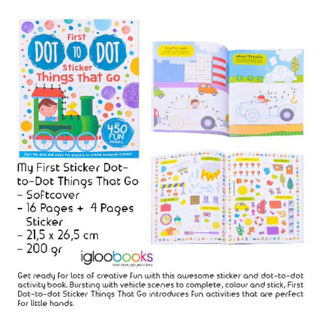 Jual First dot to dot things that go | Shopee Indonesia