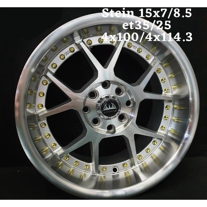 Jual velg stein r15 ring stein 15 plus ongkir jawa | Shopee Indonesia