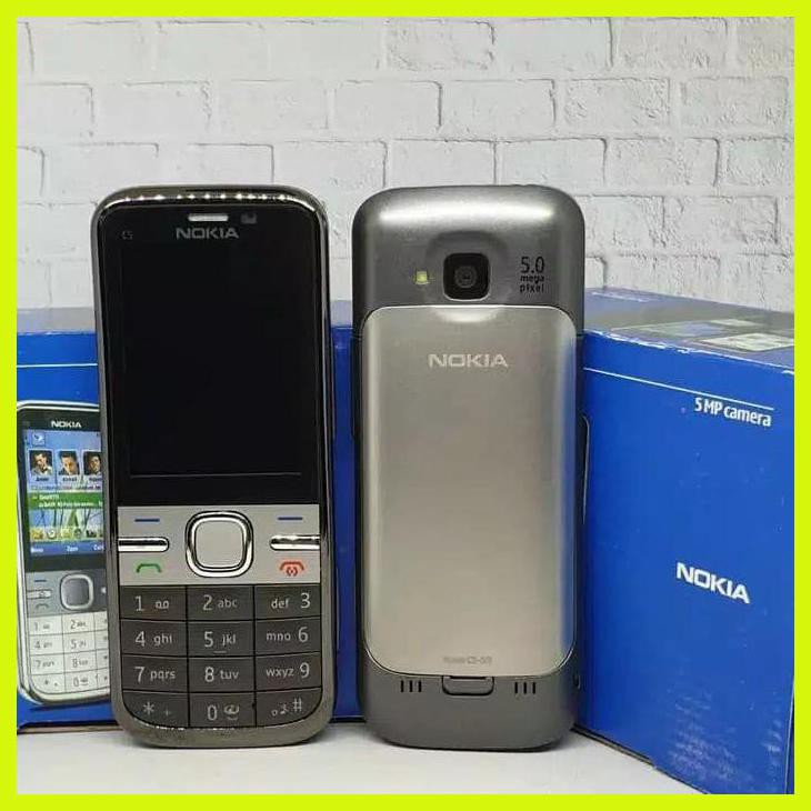 Jual NOKIA C5-00 ORIGINAL - HP NOKIA JADUL - PUTIH -FEATURE PHONE ...