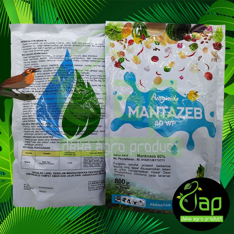 Jual FUNGISIDA MANTAZEB 80WP 800GRAM | Shopee Indonesia