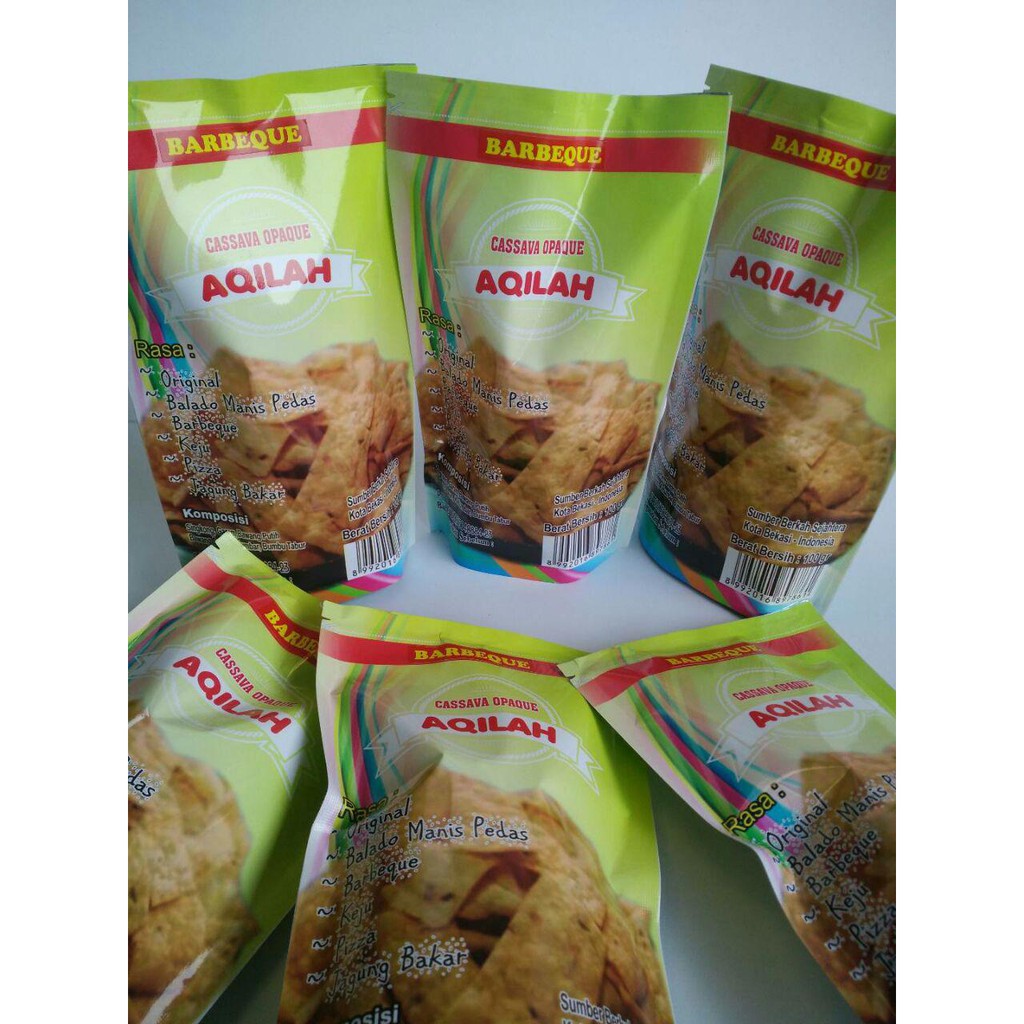 Jual opak barbeque/opak gurih/renyah/camilan/snack zaman now/makanan ... Jual opak barbeque/opak gurih/renyah/camilan/snack zaman now/makanan ...