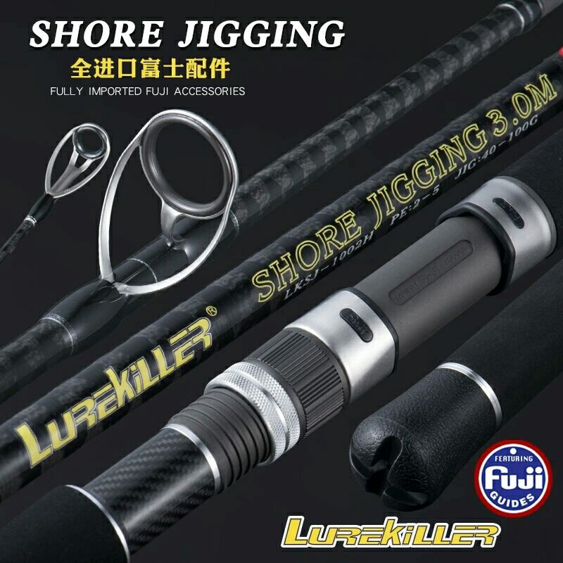 Jual Lurekiller Shorejigging 3.0M /3.3 M ||PE 2-5 _JigWeight 40-100Grm ...