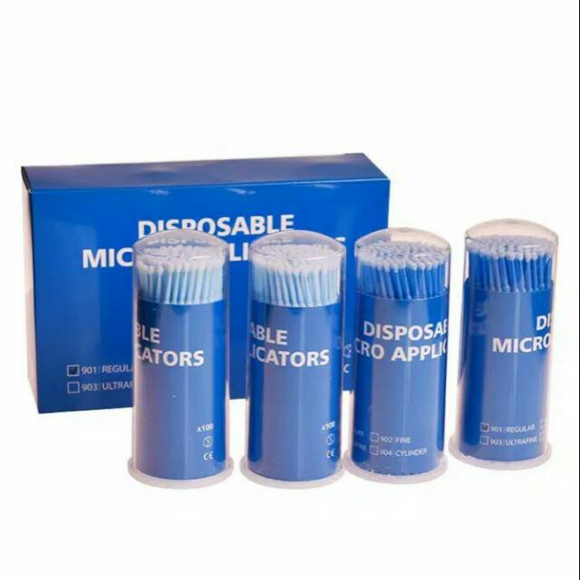 Jual micro aplicator / aplikator bonding / etsa / microbrush | Shopee ...