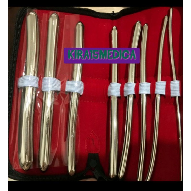Jual Busi Hegar 8 pcs/Busi hegar isi 6 pcs/Dilator set of 8/Dilator set ...