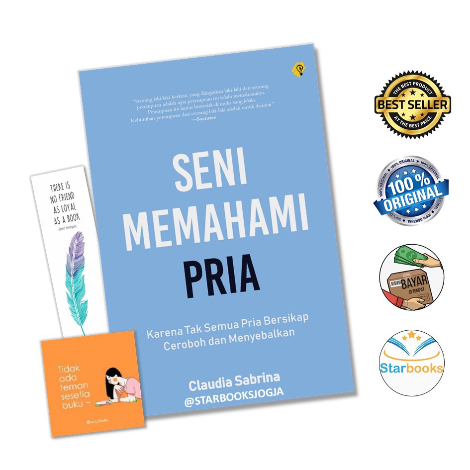 Jual BUKU SENI MEMAHAMI PRIA : TAK SEMUA PRIA CEROBOH & MENYEBALKAN ...